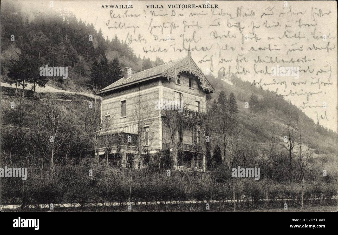 Aywaille Lüttich, vue générale de la Villa Victoire Adèle | usage ...