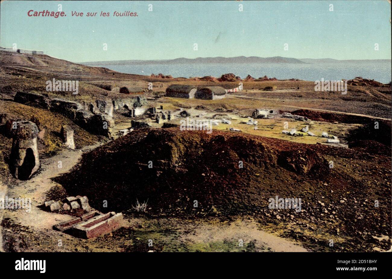 Carthage tunisia aerial hi-res stock photography and images - Alamy