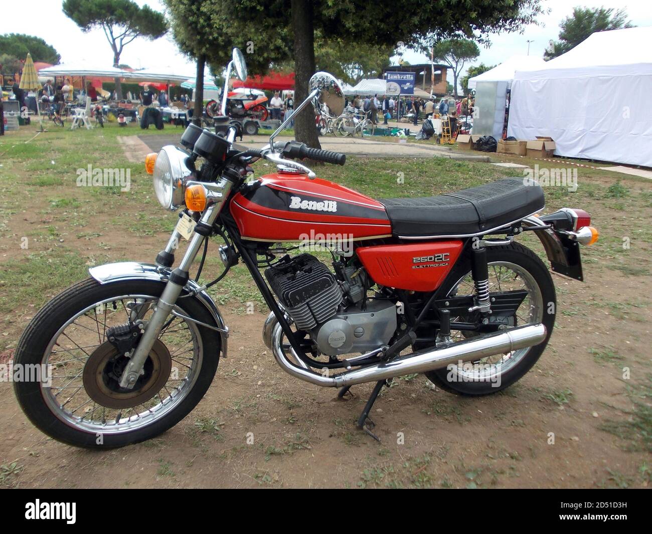 Italian motorcycle: Benelli 125 2C Stock Photo - Alamy