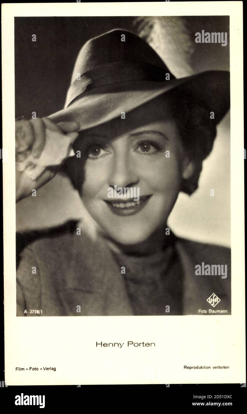 Porten henny hi-res stock photography and images - Alamy