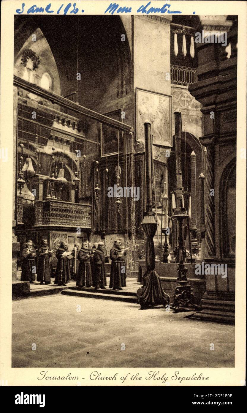 Jerusalem Israel, Church of the Holy Sepulchre | usage worldwide Stock ...