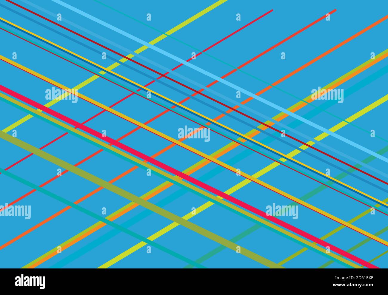 Colorful diagonal, skew, slanted grid, mesh, lattice or grating ...