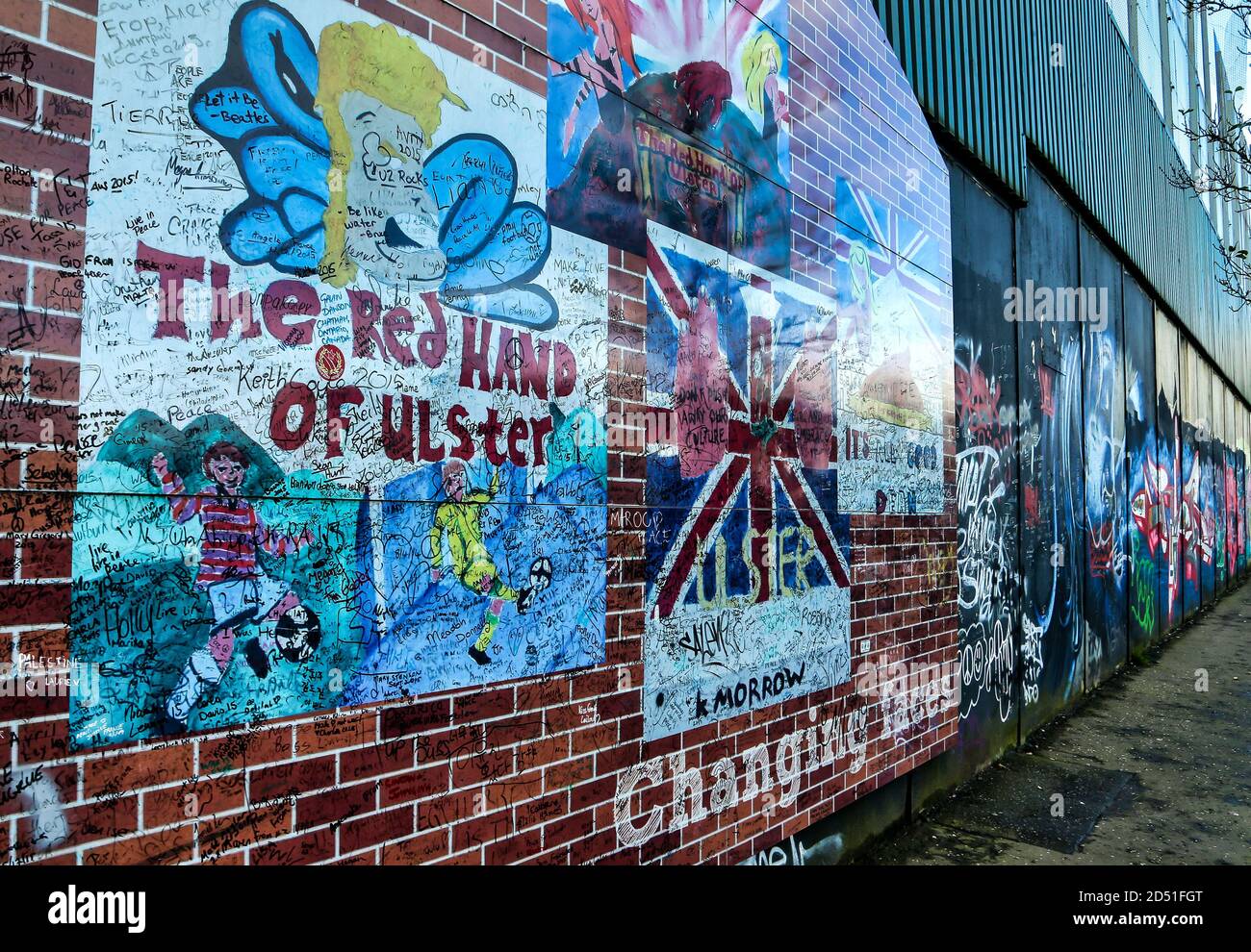 Propaganda posters on wall in hi-res stock photography and images - Alamy