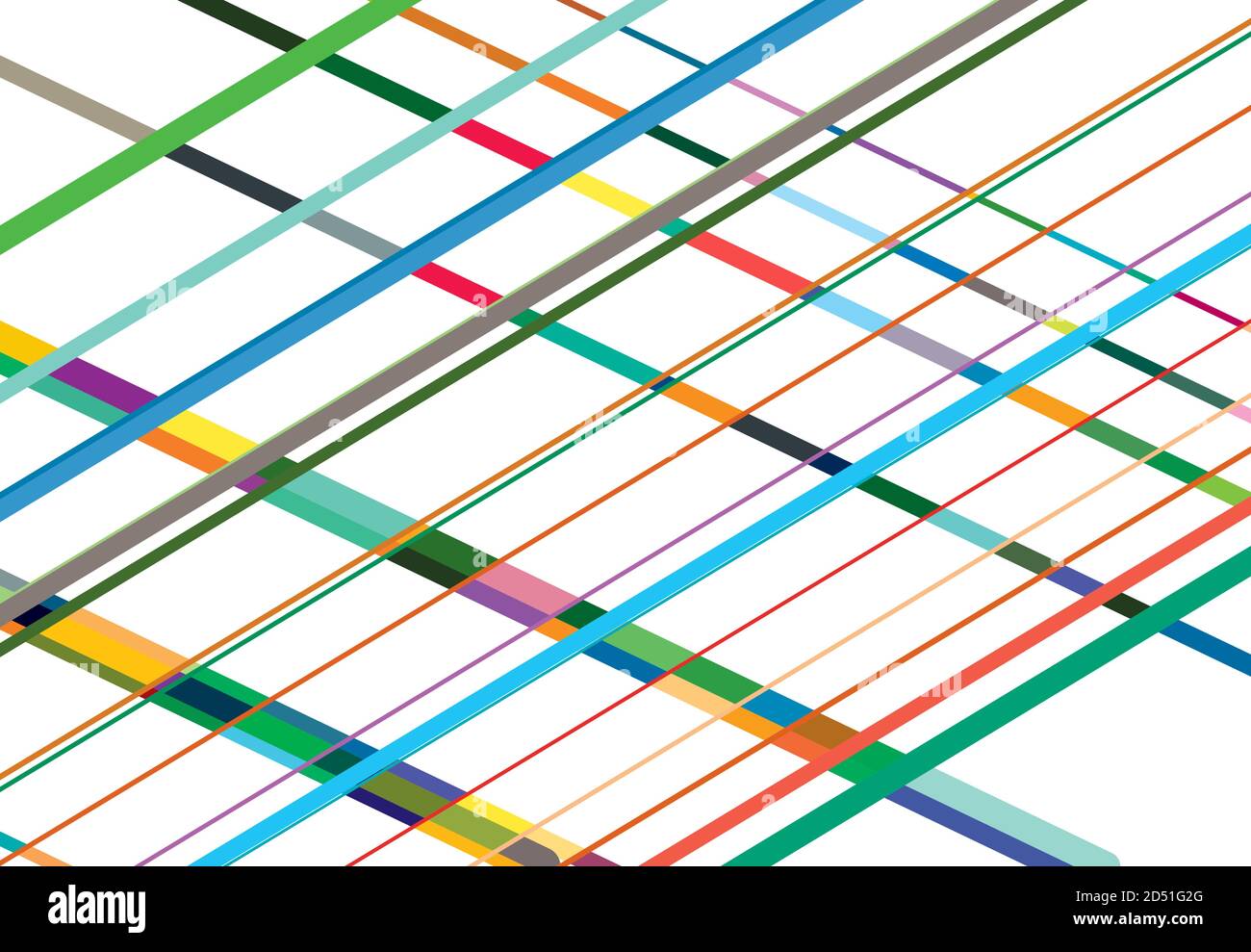 Colorful, vivid, vibrant oblique, diagonal, skew and traverse grid ...
