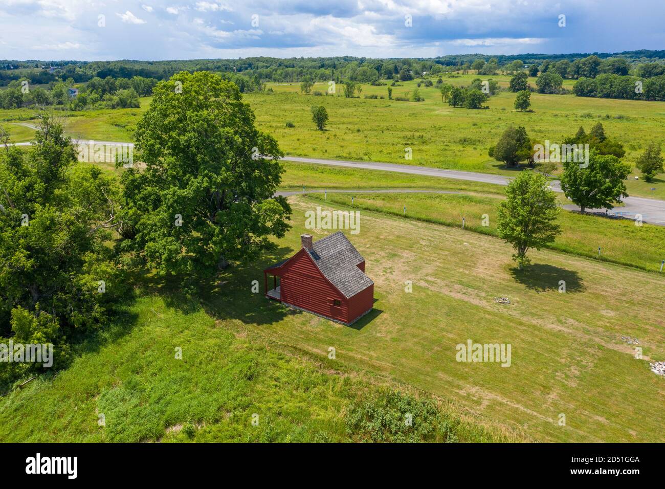 Neilson Farm, Bemis Heights, Saratoga National Historical Park ...