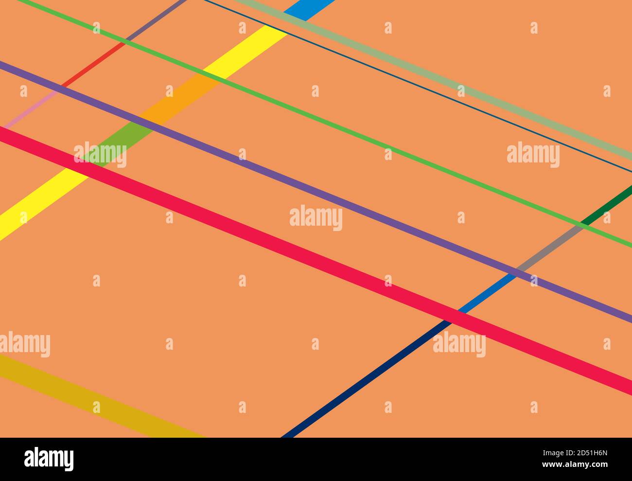 Mosaic-style, tessellation diagonal, skew, and oblique, traverse grid ...
