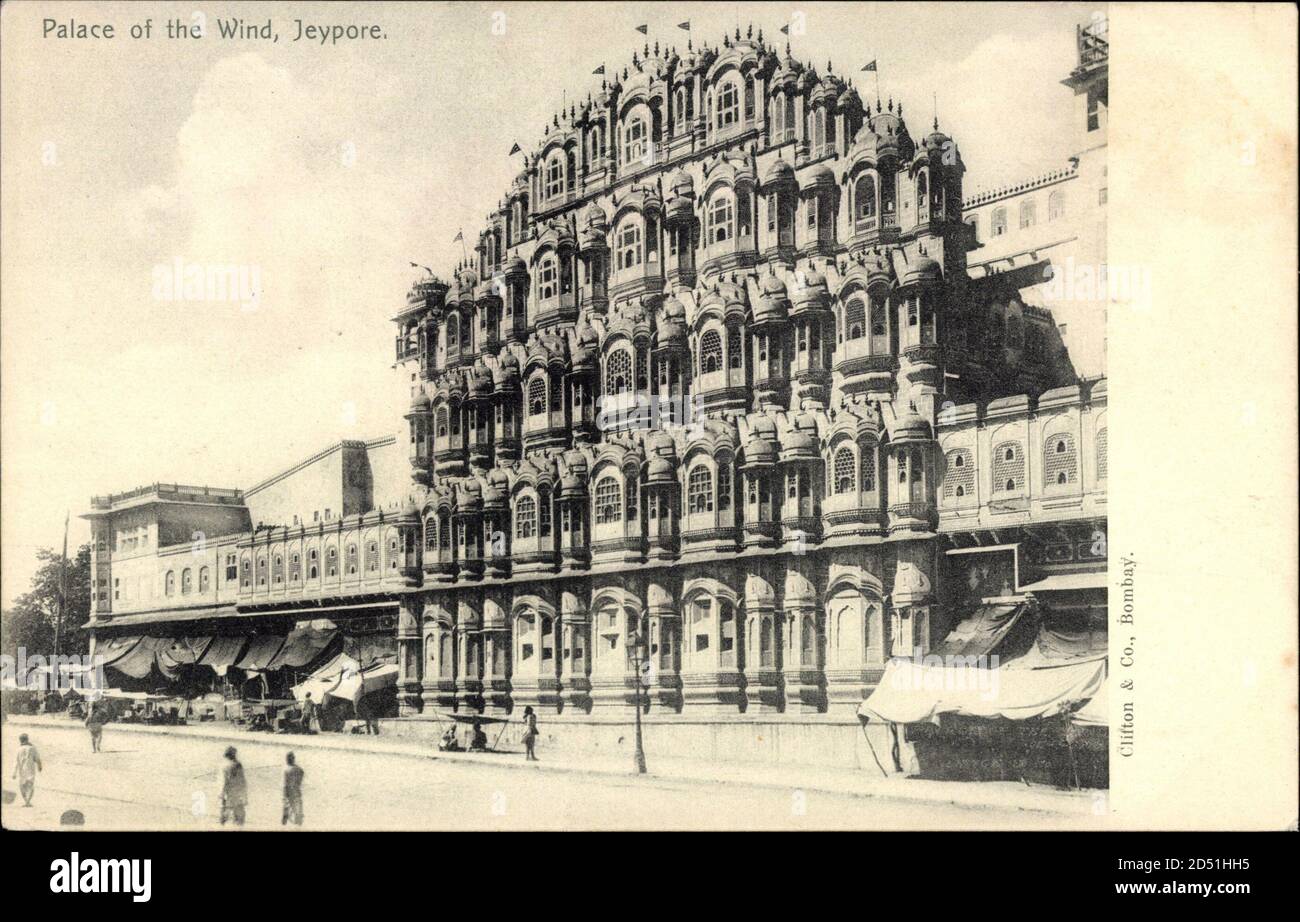 Jeypore Indien, general view of the Palace of the Wind | usage ...