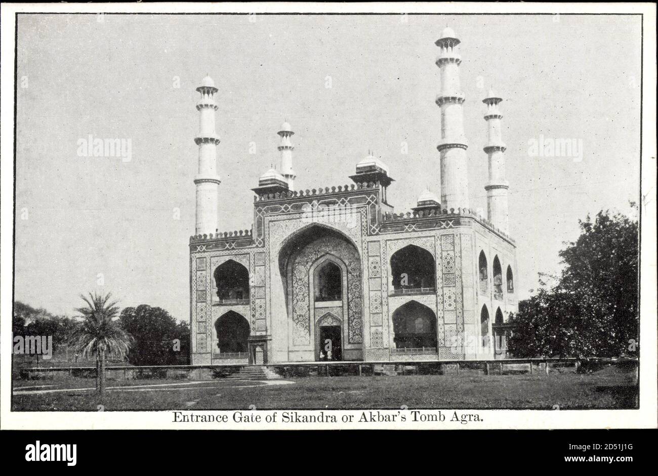 Sikandra entrance hi-res stock photography and images - Alamy