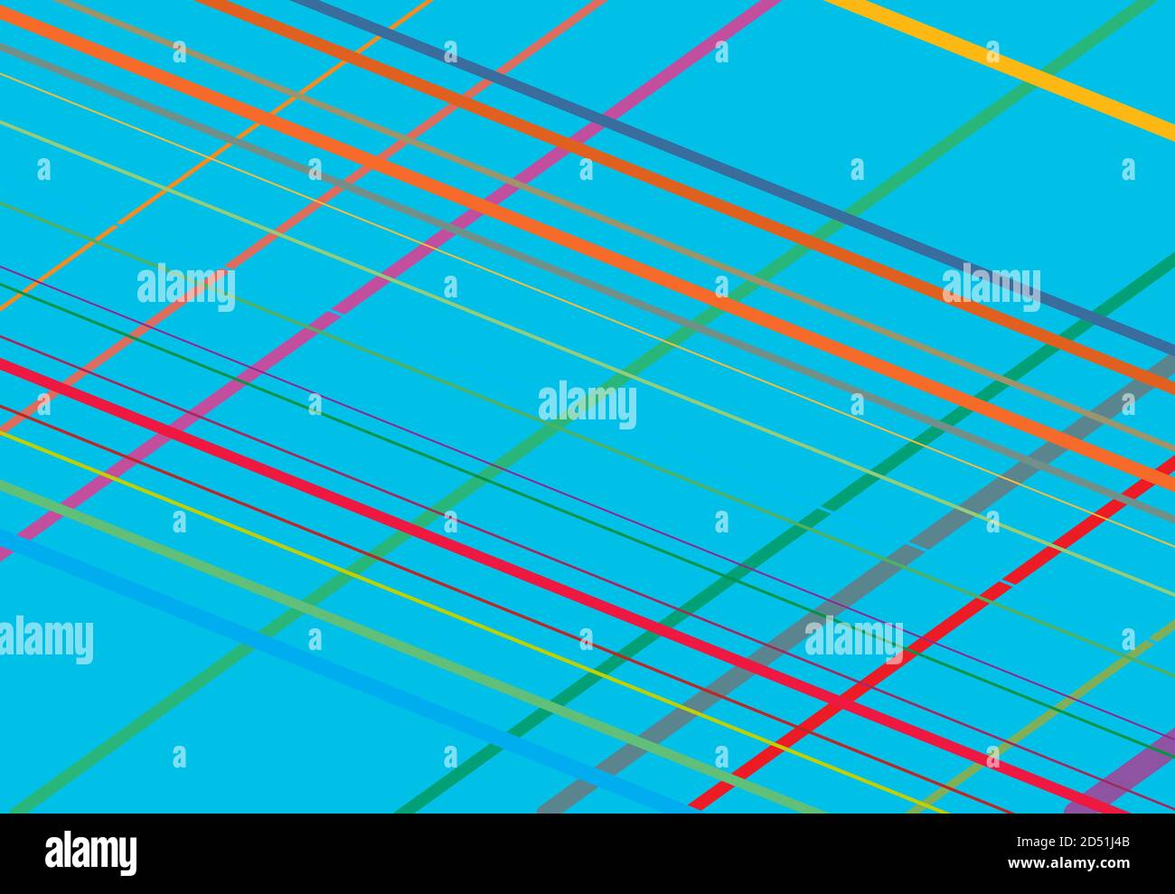 Multicolor diagonal, skew and oblique, traverse grid, mesh abstract ...