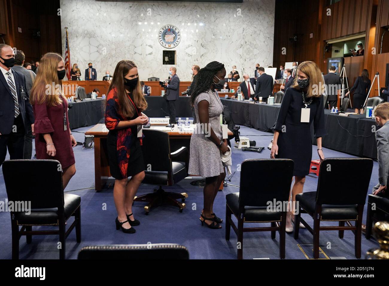 Amy coney barrett family hi-res stock photography and images - Alamy