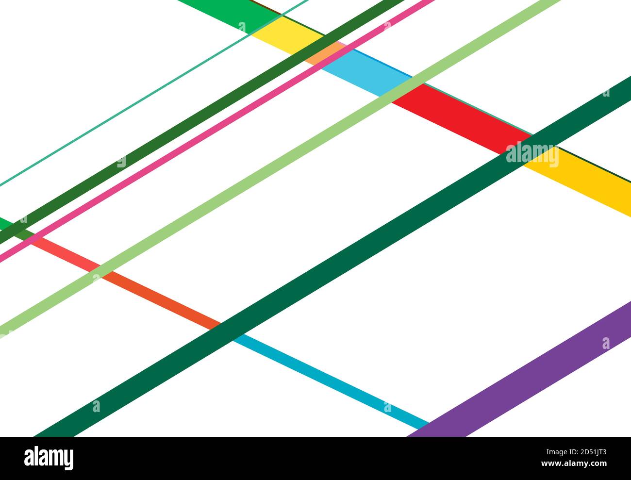 Colorful, vivid, vibrant oblique, diagonal, skew and traverse grid ...