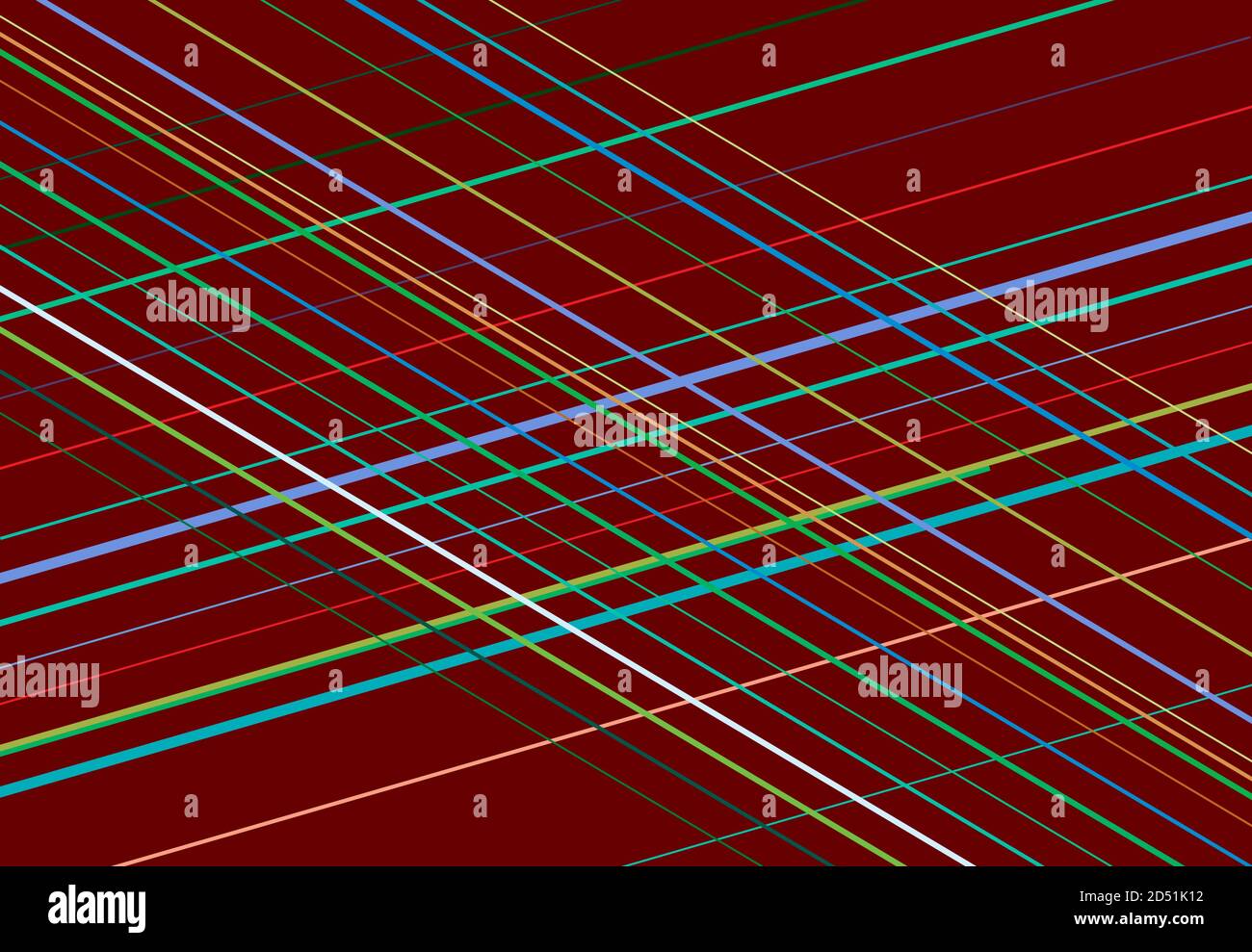 Colorful, multicolor oblique, diagonal and slanted mesh-grid abstract ...