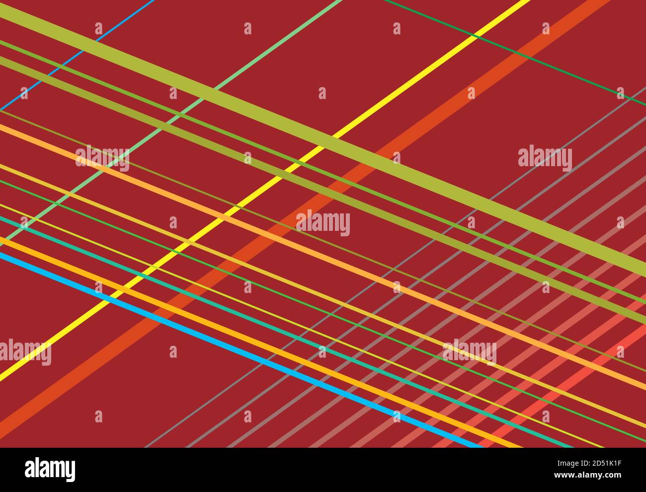 Multicolor diagonal, skew and oblique, traverse grid, mesh abstract ...