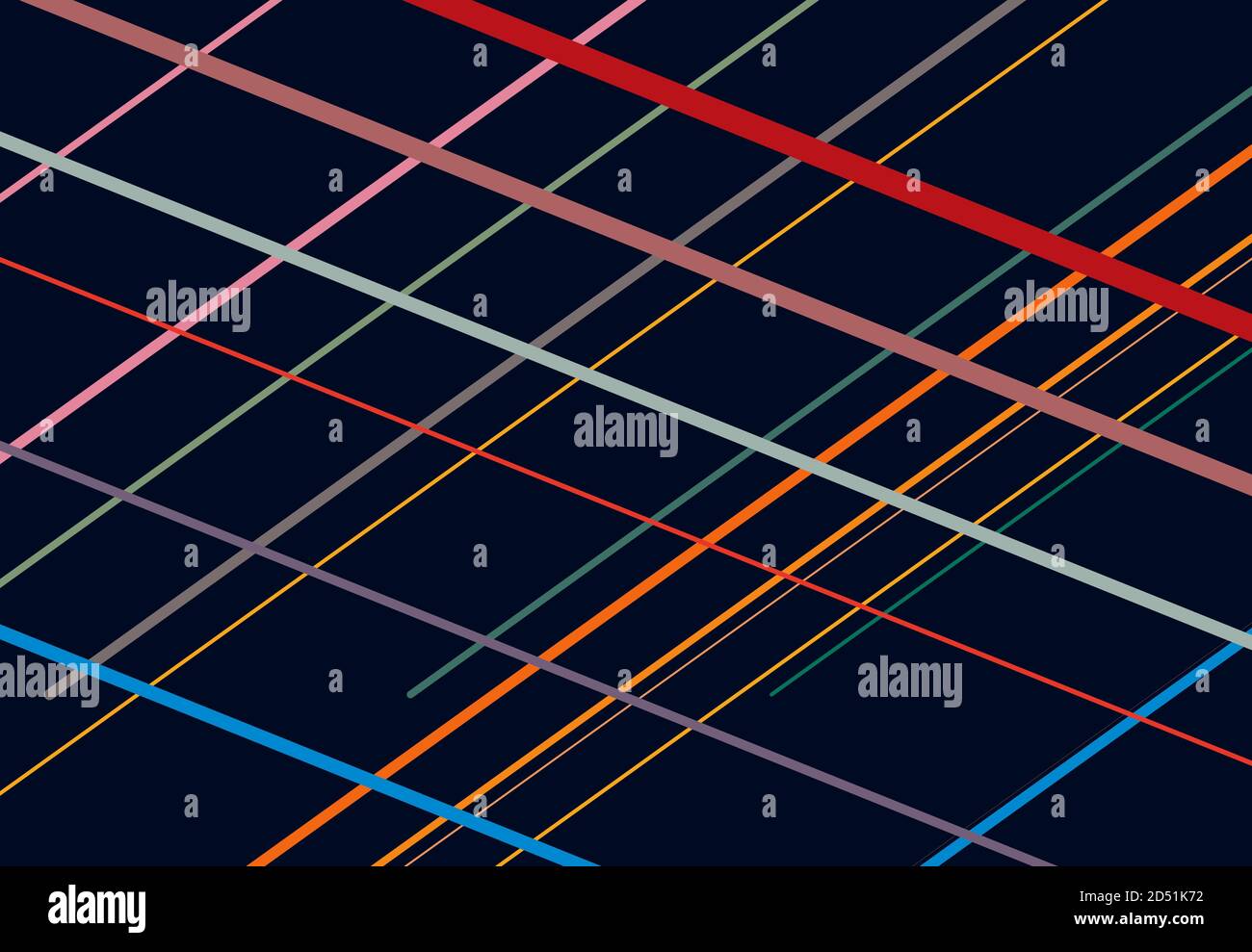 Multicolor diagonal, skew and oblique, traverse grid, mesh abstract ...