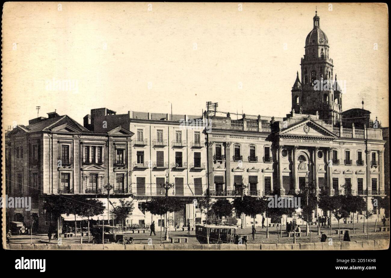 Murcia Spanien, Paseo de la Relna Victoria | usage worldwide Stock ...