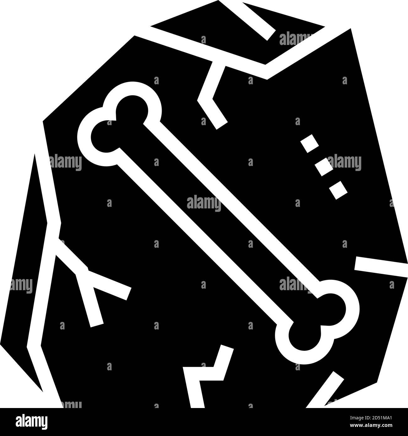 Stone age weapon bone Black and White Stock Photos & Images - Alamy