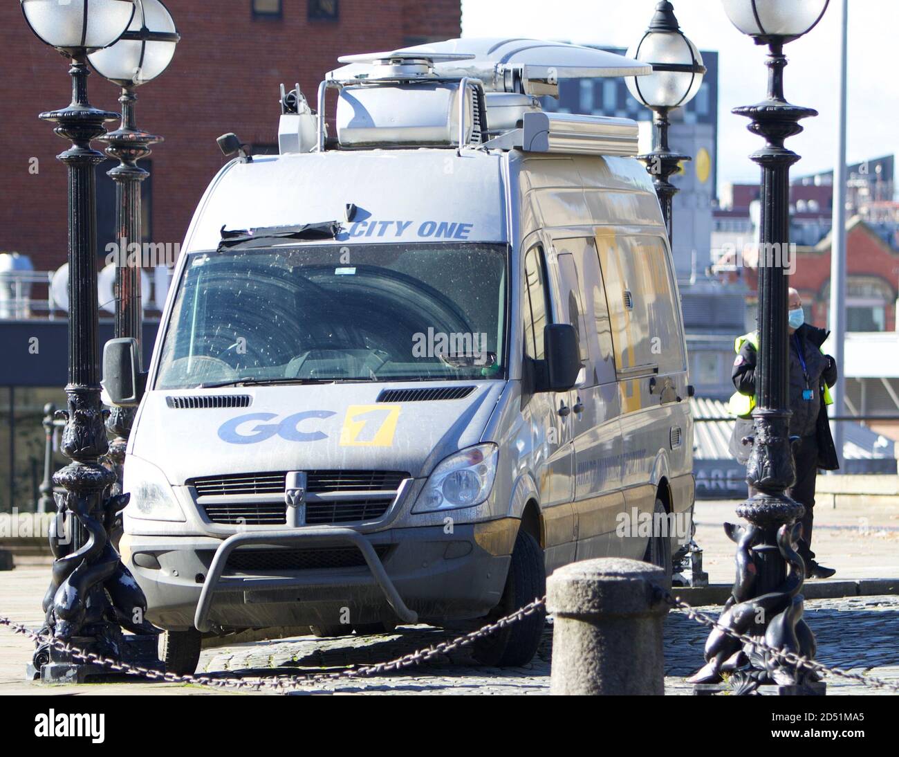 The Batman filming resumes in Liverpool Stock Photo - Alamy