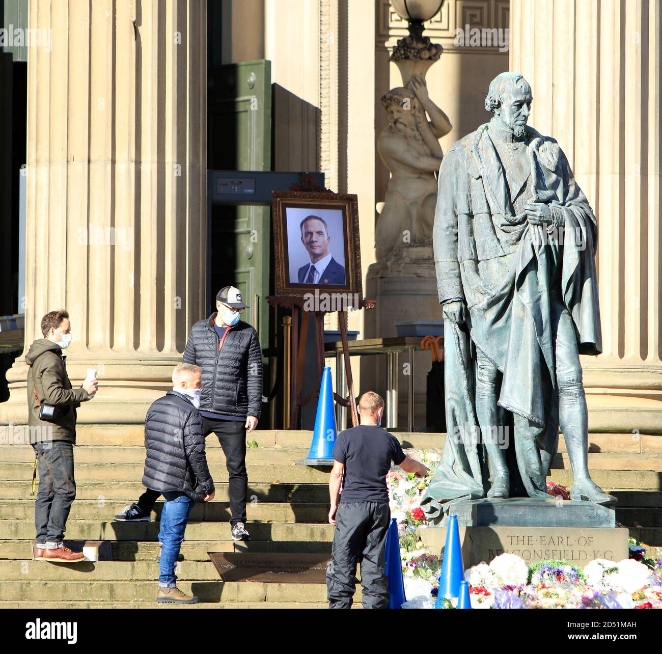 The Batman filming resumes in Liverpool Stock Photo - Alamy
