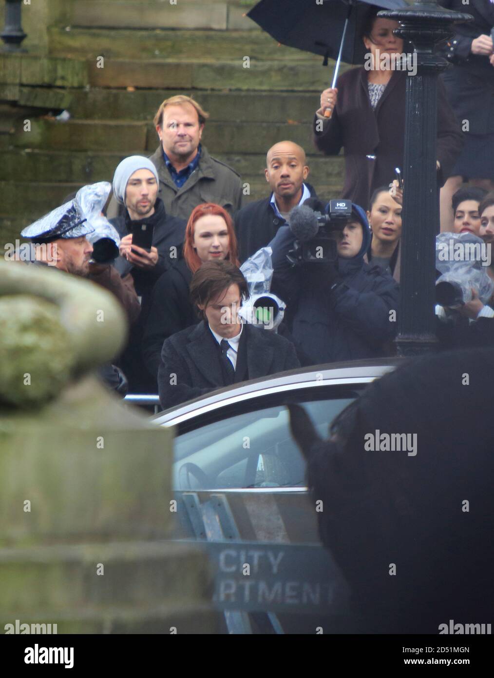The Batman filming resumes in Liverpool Stock Photo - Alamy