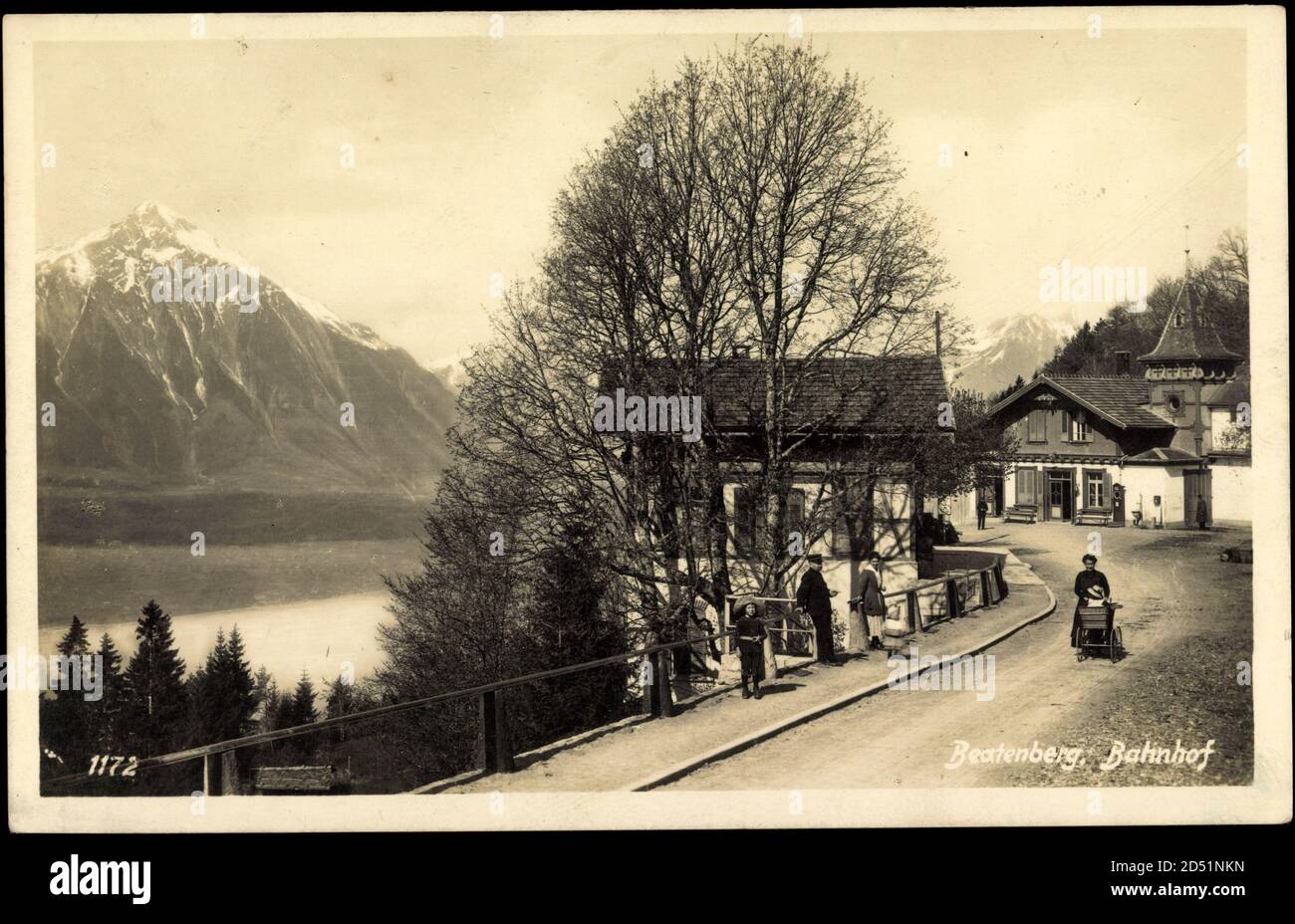 Beatenberg Bern, Bahnhof, Alpen, Wasser, Anwohner | usage worldwide ...