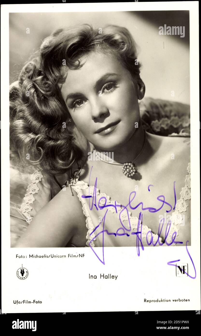 Schauspielerin Halley Ina, Ein Herz voll Musik | usage worldwide Stock ...