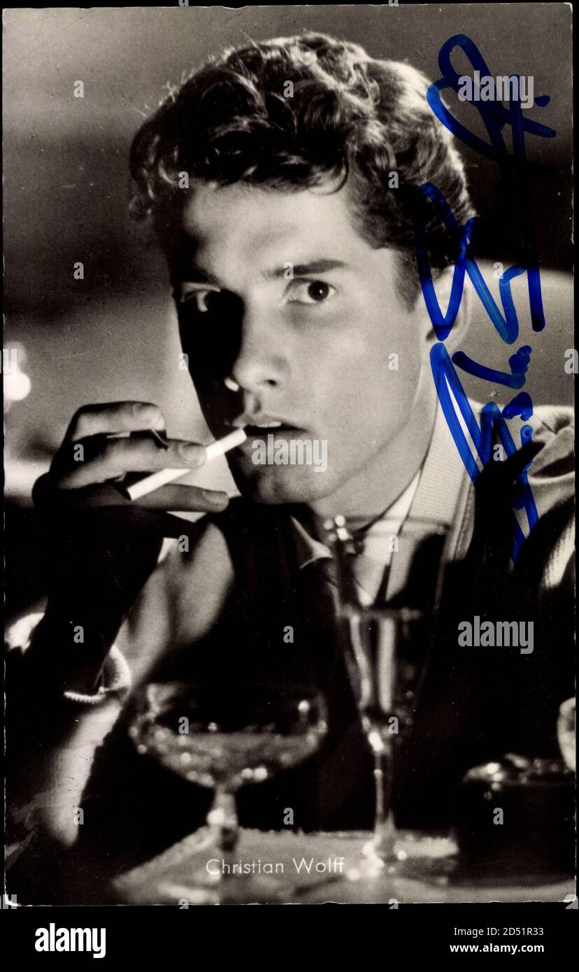 With Actor Christian Wolff High Resolution Stock Photography and Images ...