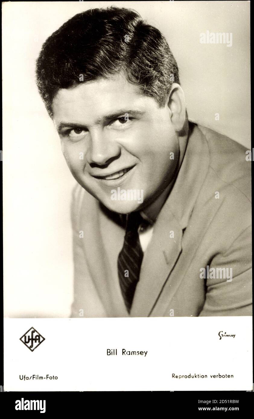 Schauspieler Bill Ramsey, UFA Film, Portrait | usage worldwide Stock ...