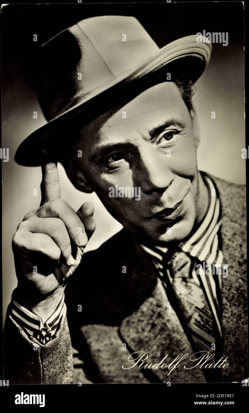 Schauspieler Rudolf Platte, Die tolle Lola | usage worldwide Stock Photo - Alamy