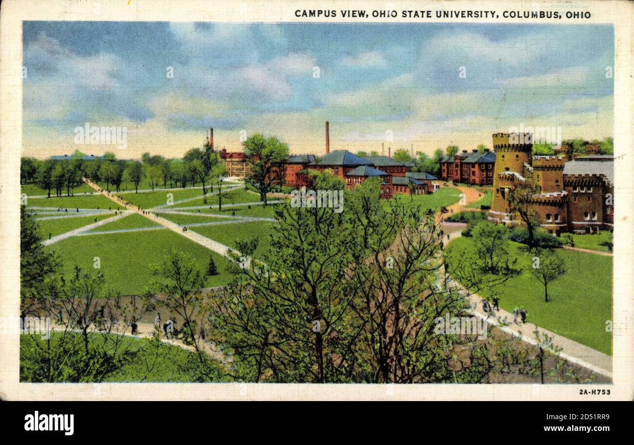 Columbus Ohio,State University,Campus View,Wiese | usage worldwide ...