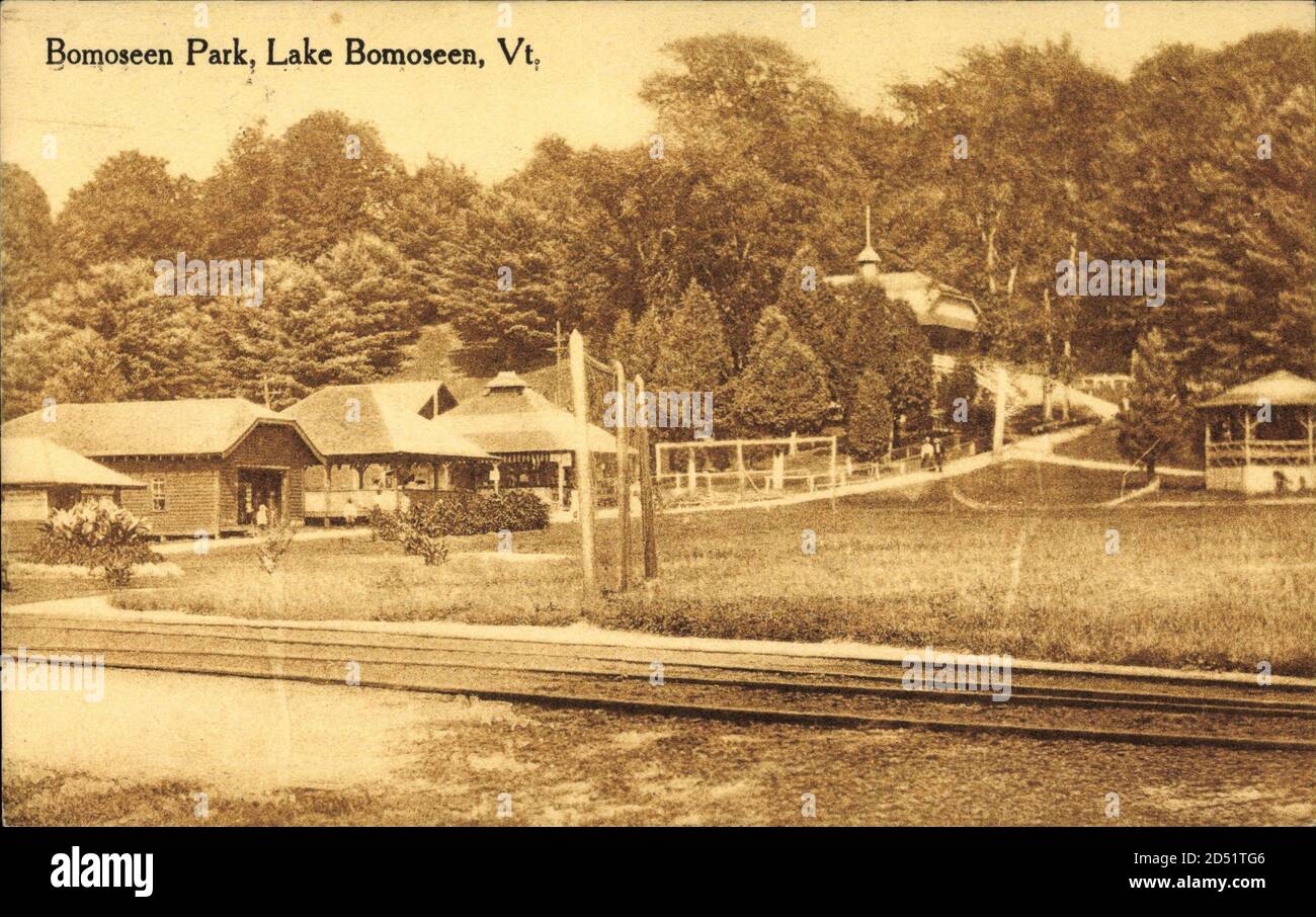 Rutland County Vermont, Bomoseen Park, Lake Bomoseen, Gleise | usage ...
