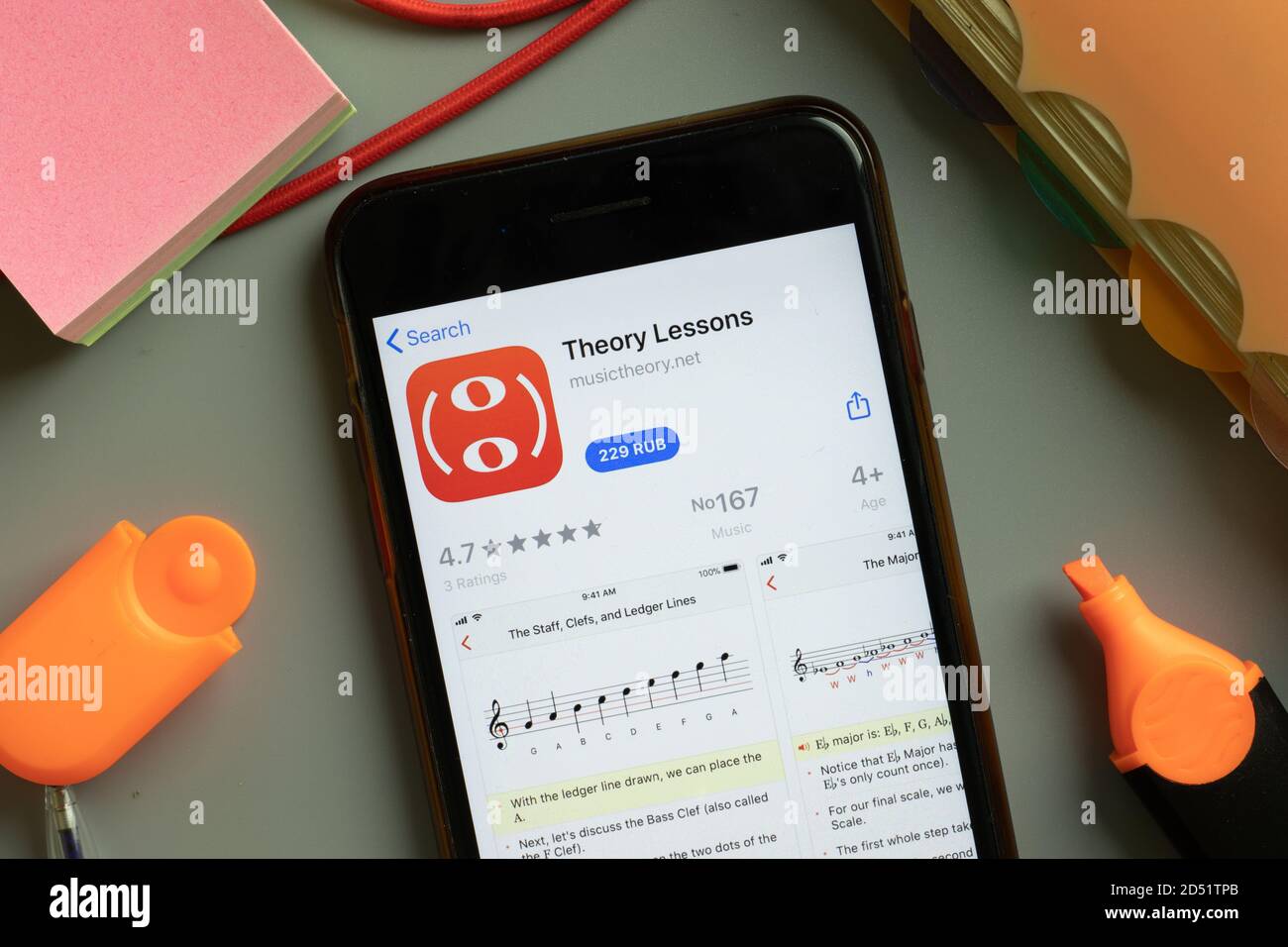 Theory lessons app hi-res stock photography and images - Alamy