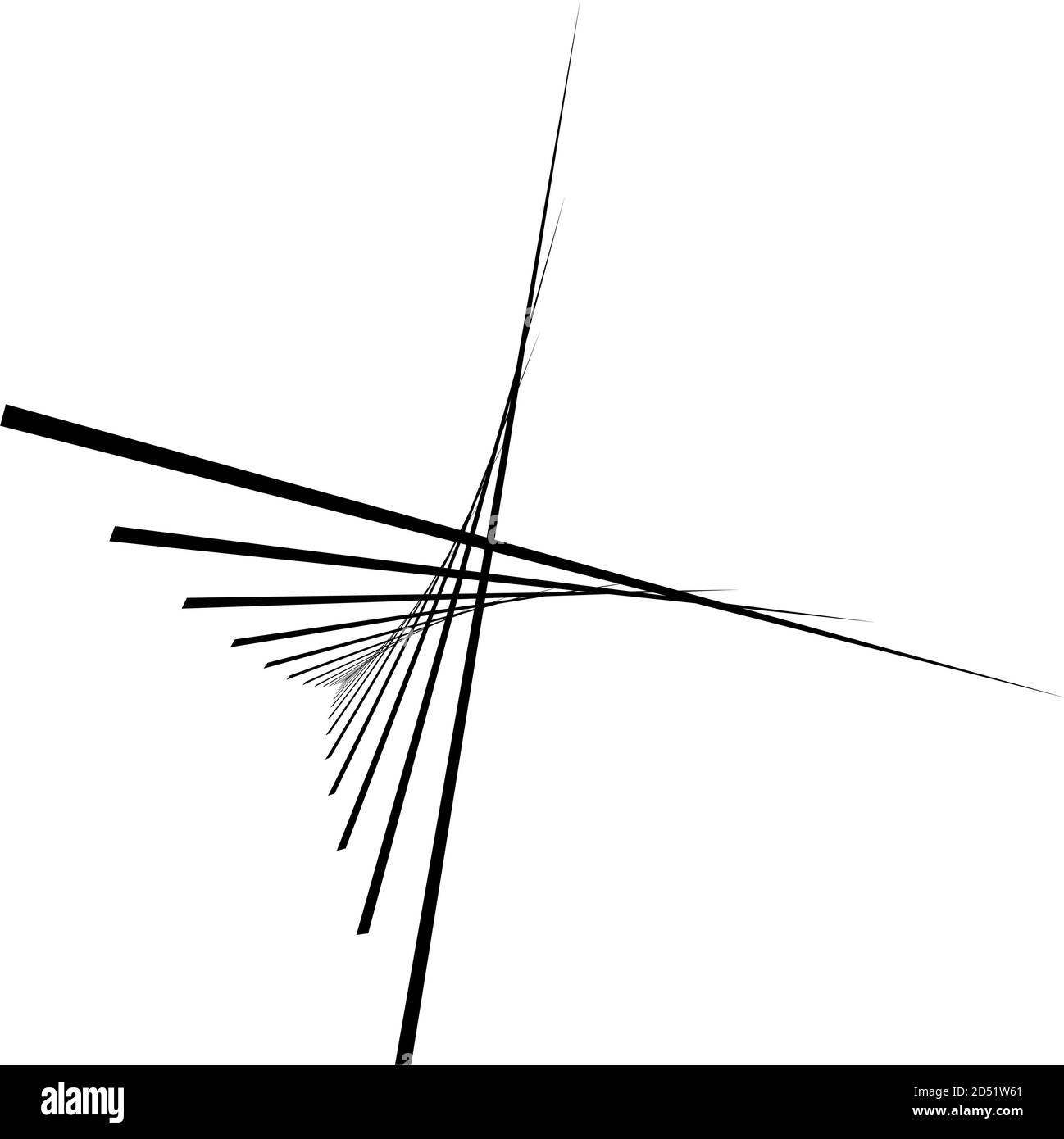 Random lines, stripes grid, mesh abstract reticular, matrix, array ...