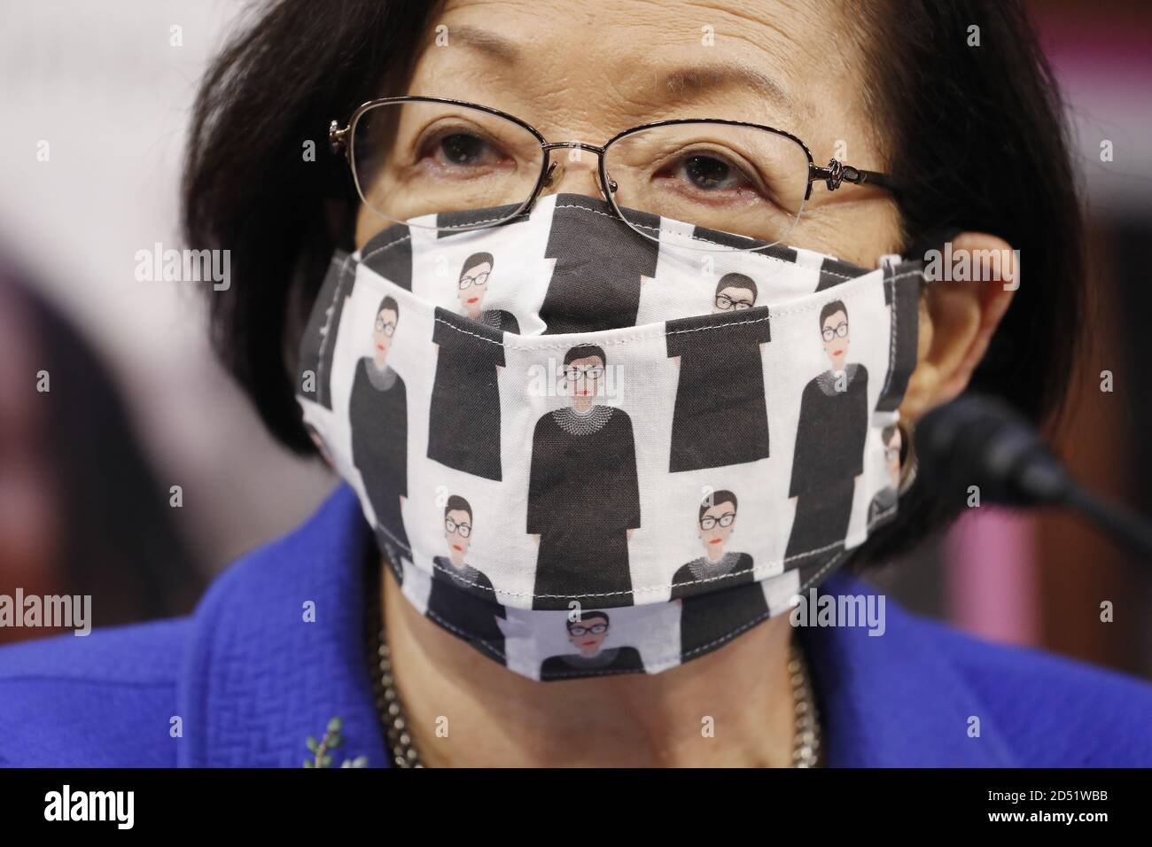 Washington, DC, USA. 12th Oct, 2020. United States Senator Mazie Hirono ...