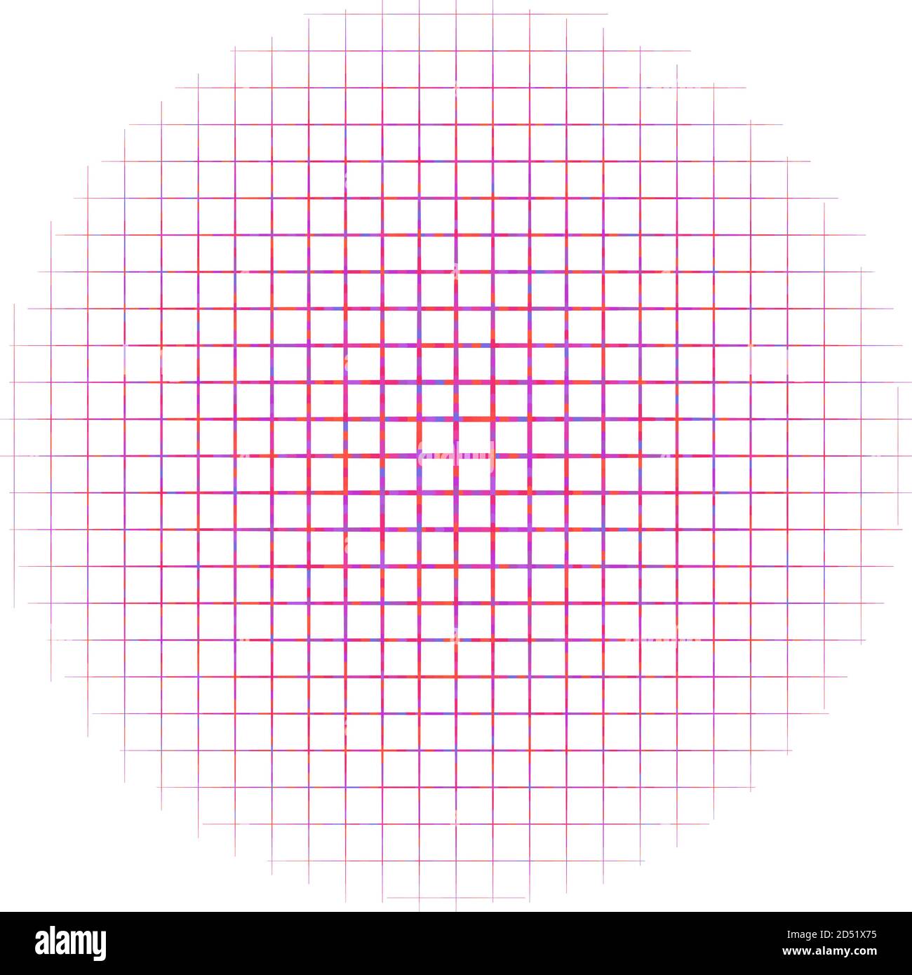 Abstract geometric circle element structure made of small line parts ...