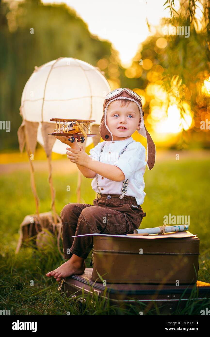 Little aviator hi-res stock photography and images - Alamy