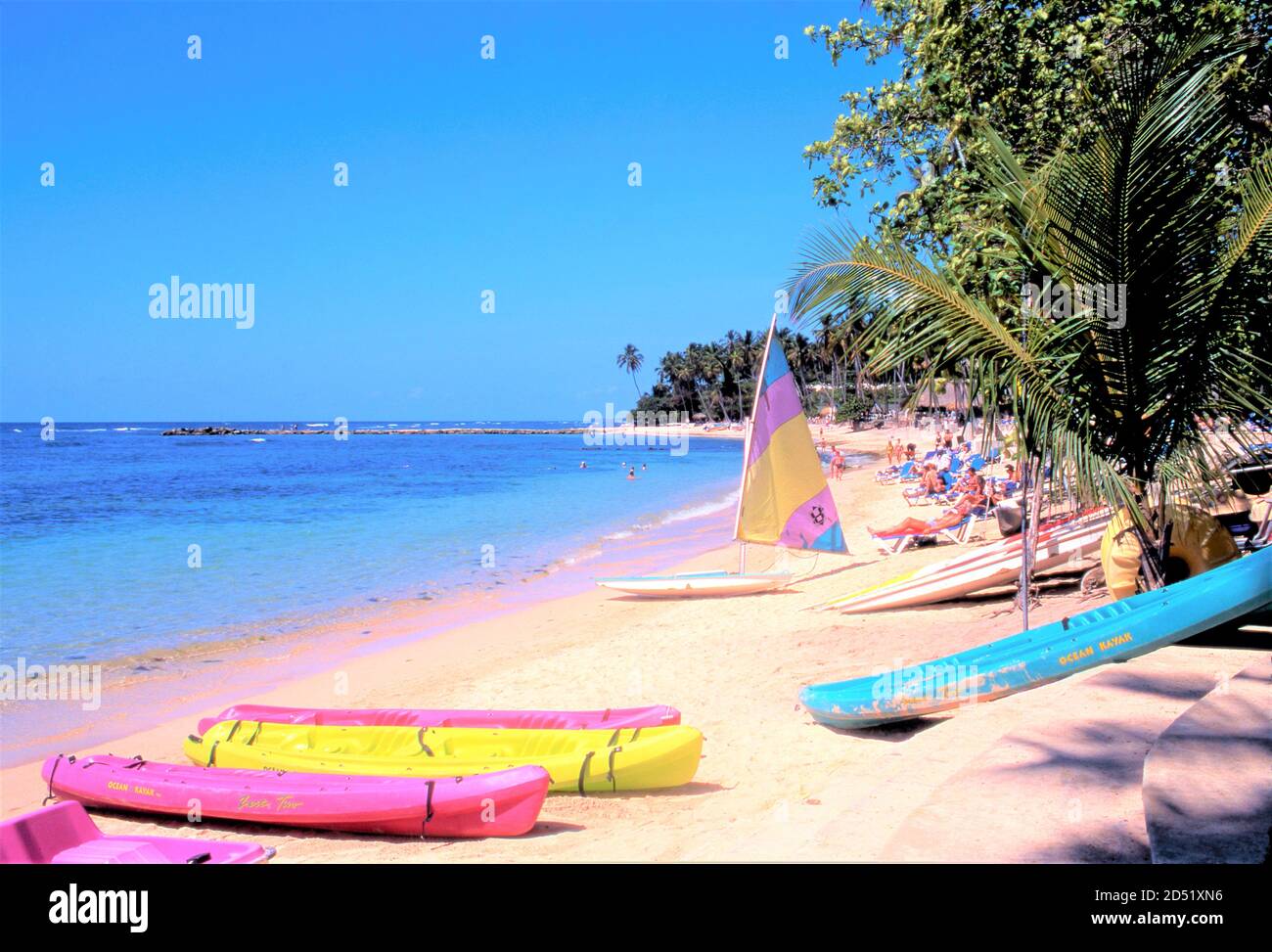 Juan Dolio beach Dominican Republic Stock Photo - Alamy