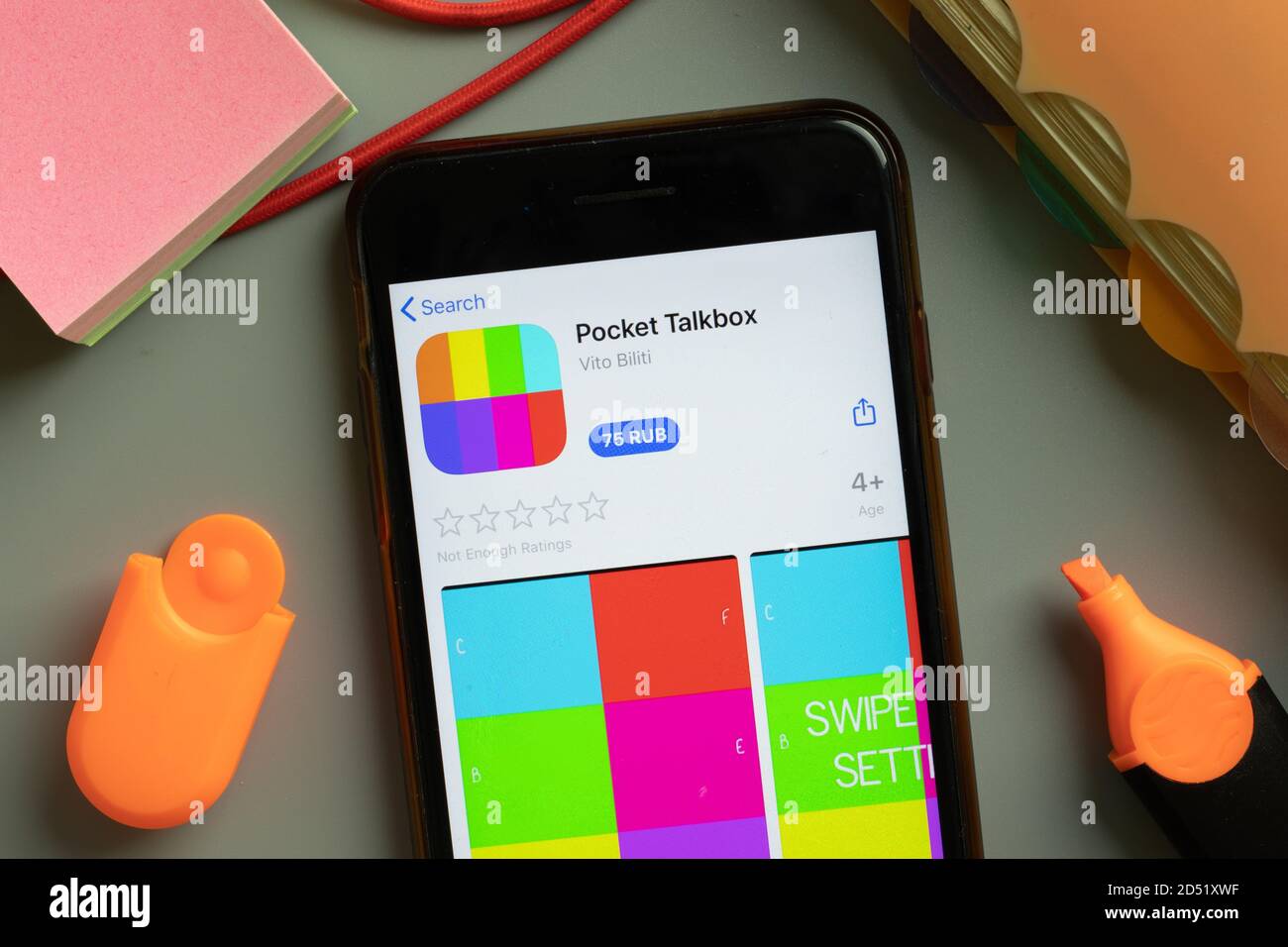 Pocket talkbox app hi-res stock photography and images - Alamy