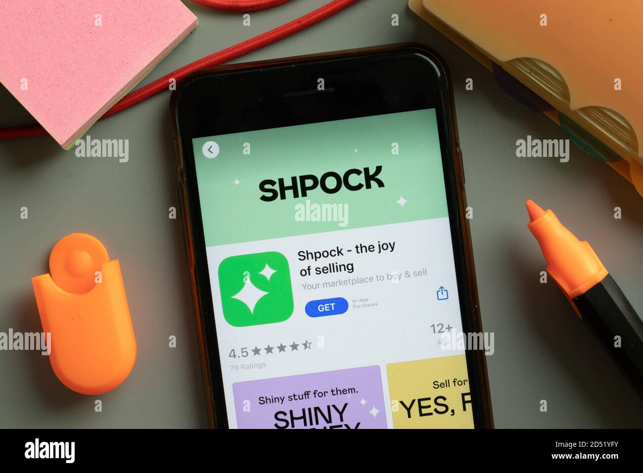 Shpock logo hi-res stock photography and images - Alamy