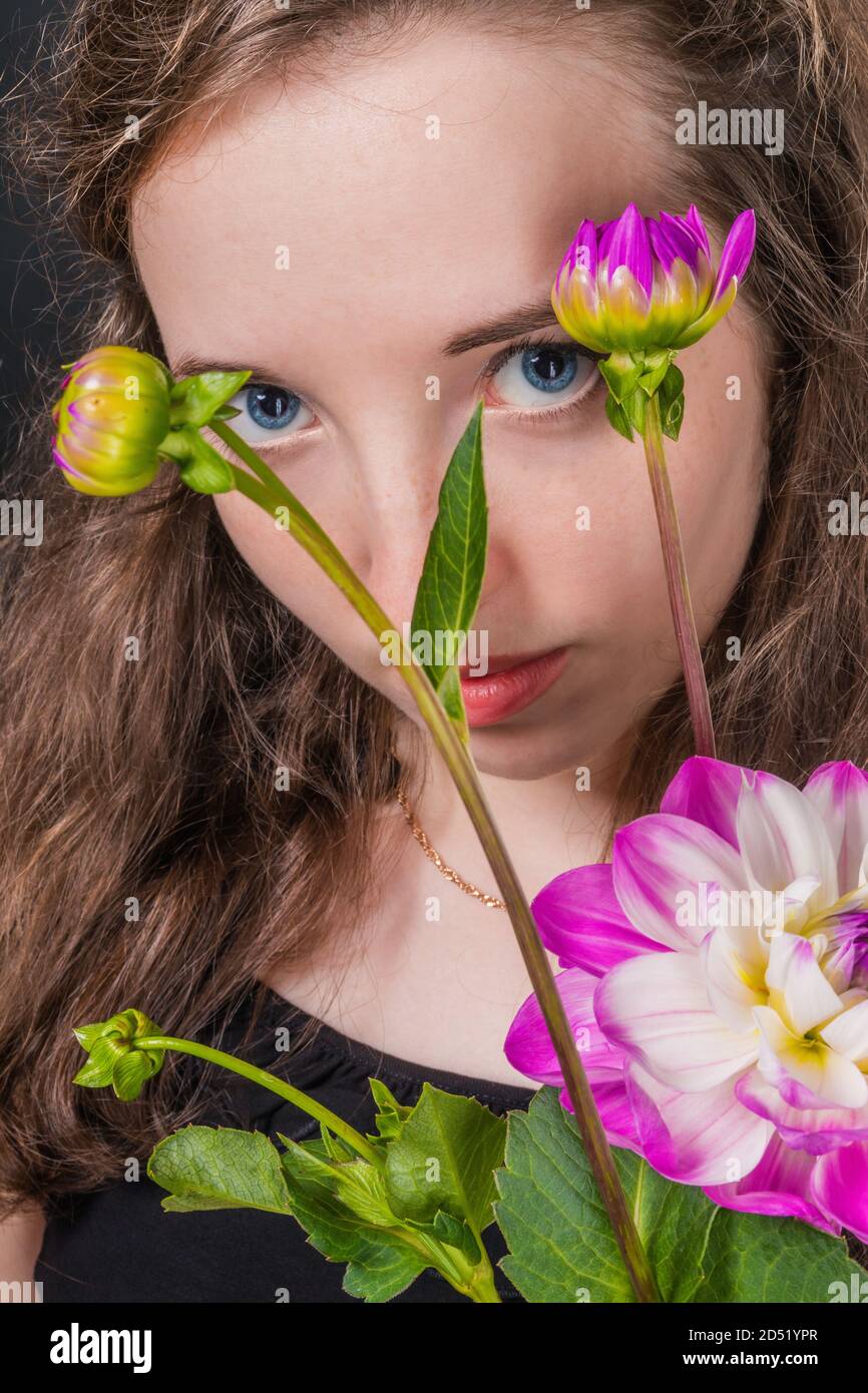 Embarrassed girl hi-res stock photography and images - Alamy