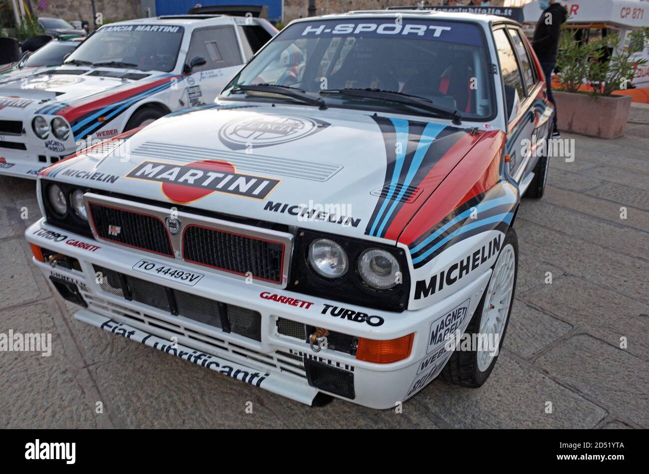 The LANCIA DELTA HF, world rally champion 1988-1993i Stock Photo - Alamy