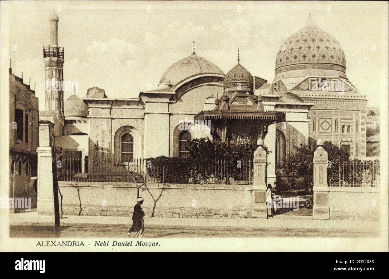 Alexandria Ägypten, Nebi Daniel Mosque, Moschee, Straßenpartie | usage ...