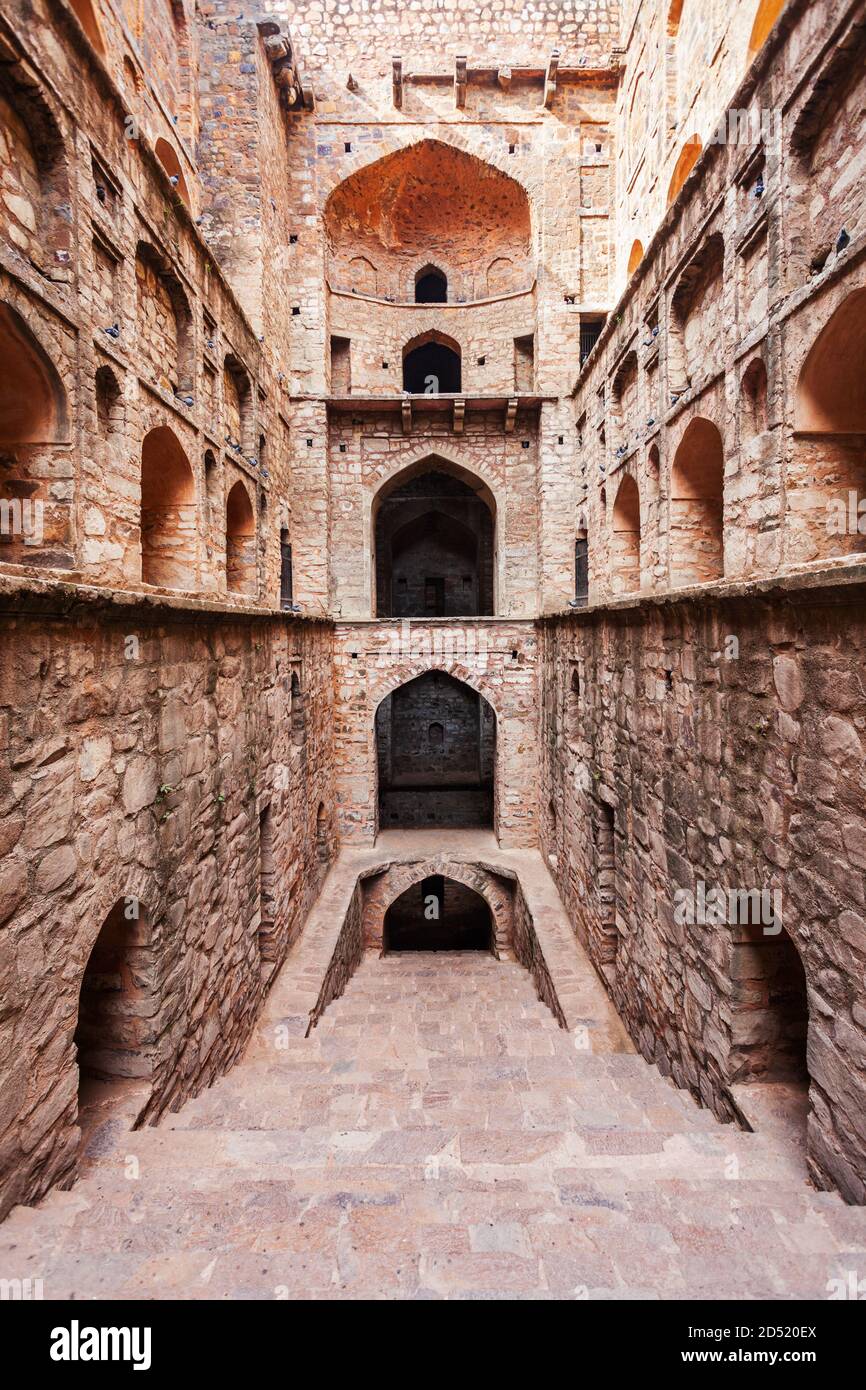 Agrasen ki Baoli or Ugrasen ki Baodi is a historical step well near ...