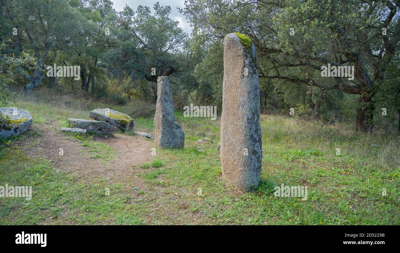 Menhir sorgono sardinia hi-res stock photography and images - Alamy