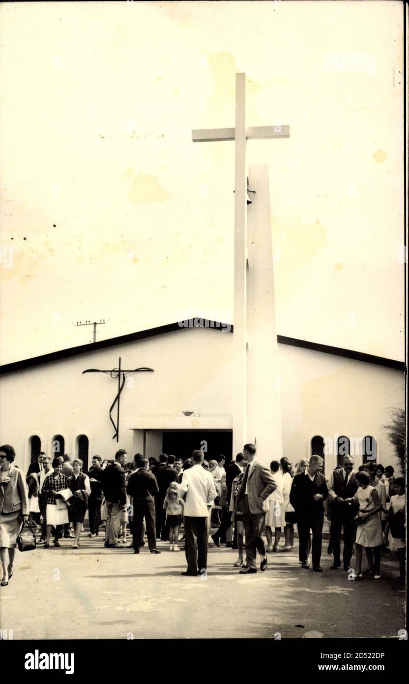 Tananarive Madagaskar, Chapelle Militaire, Sainte Croix, Pere Lamy ...