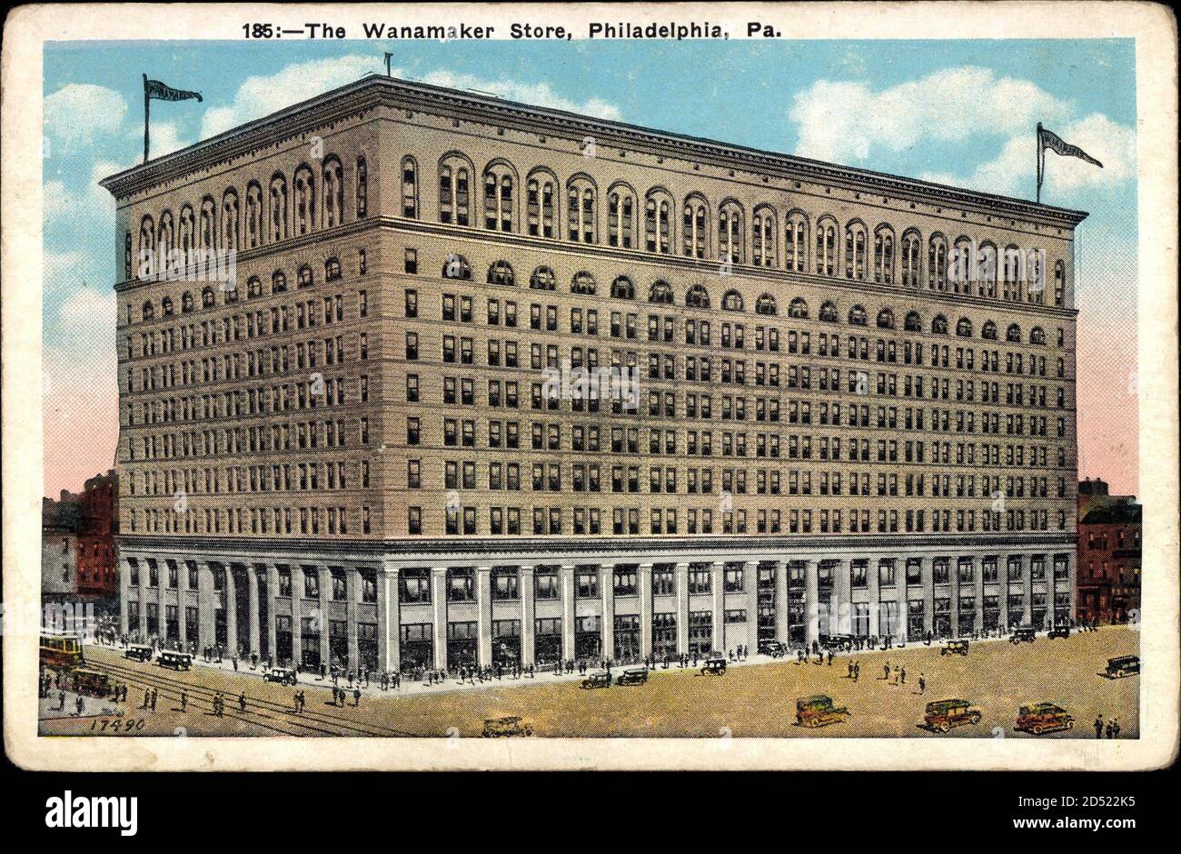 Philadelphia Pennsylvania, The Wanamaker Store, Straßenbahn | usage ...