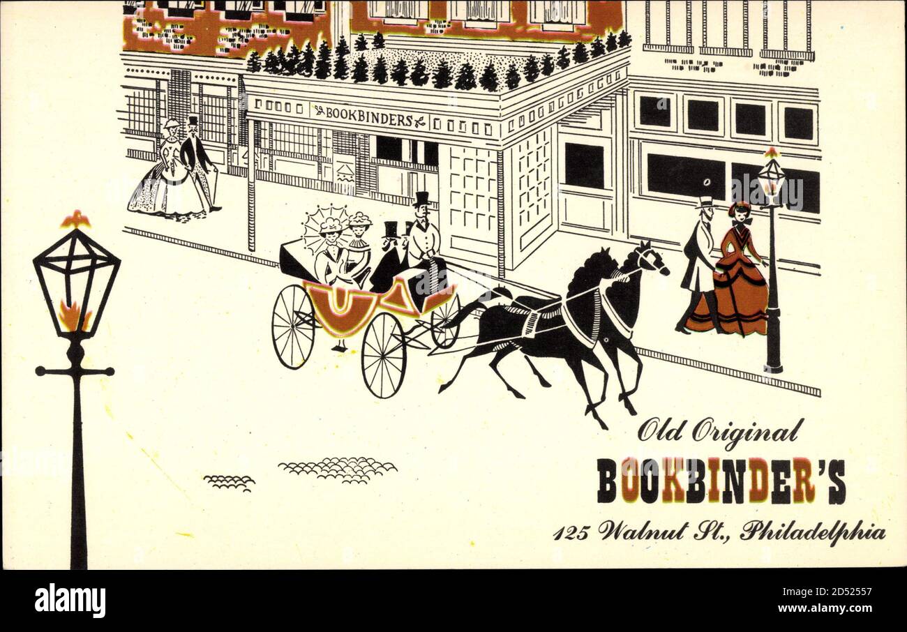 Philadelphia Pennsylvania USA, Restaurant Bookbinders, 125 Walnut ...