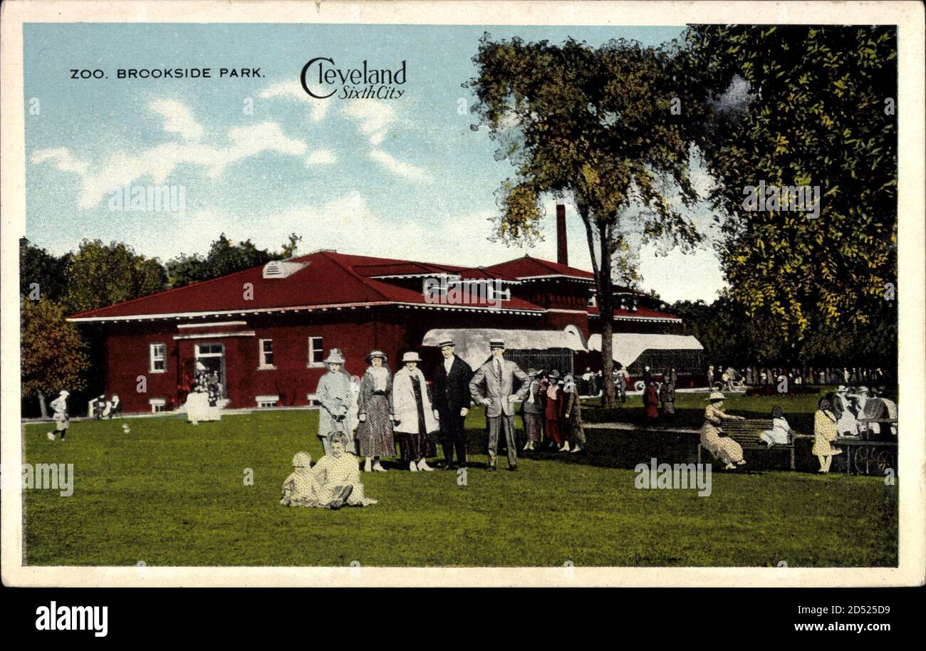 Cleveland Ohio USA, general view of the Brookside Park | usage ...