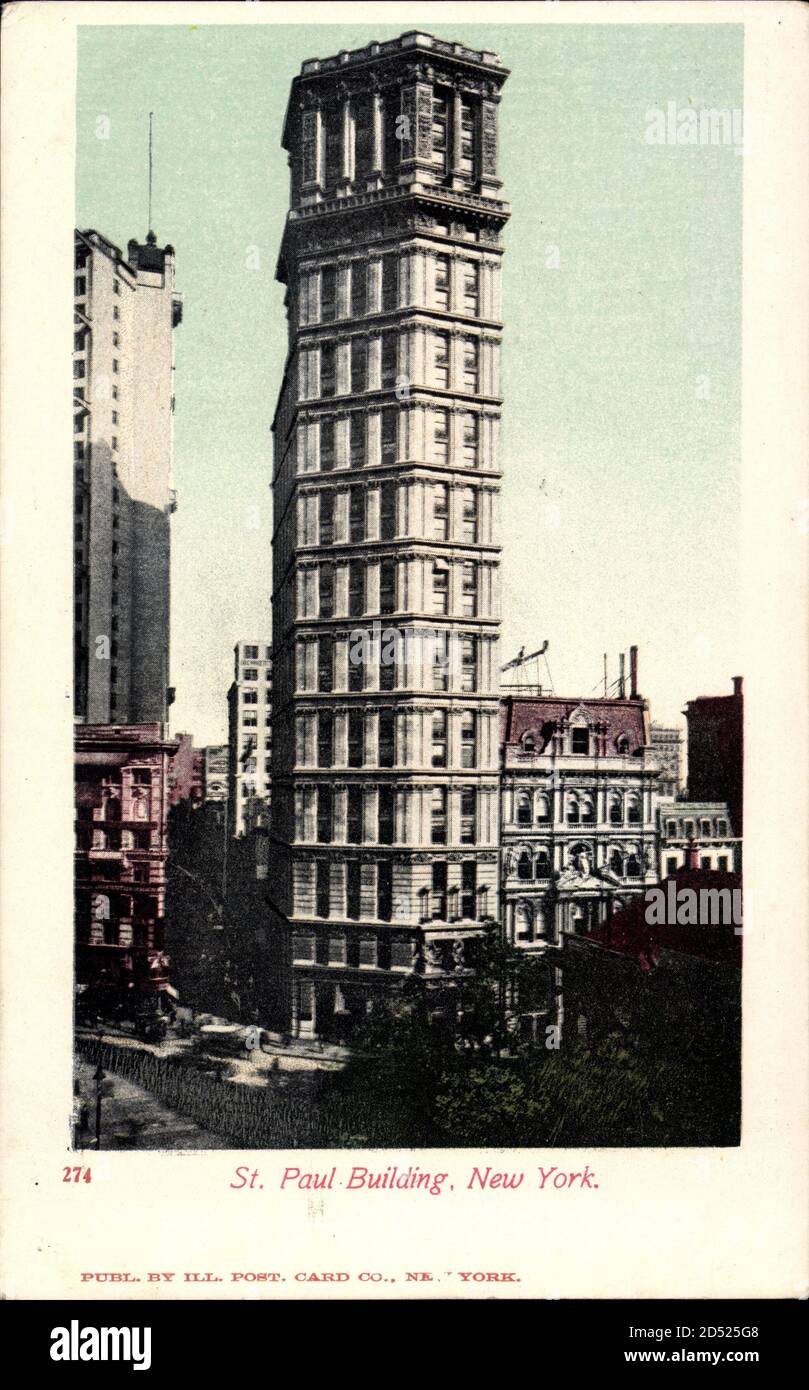 Paul building new york hi-res stock photography and images - Alamy