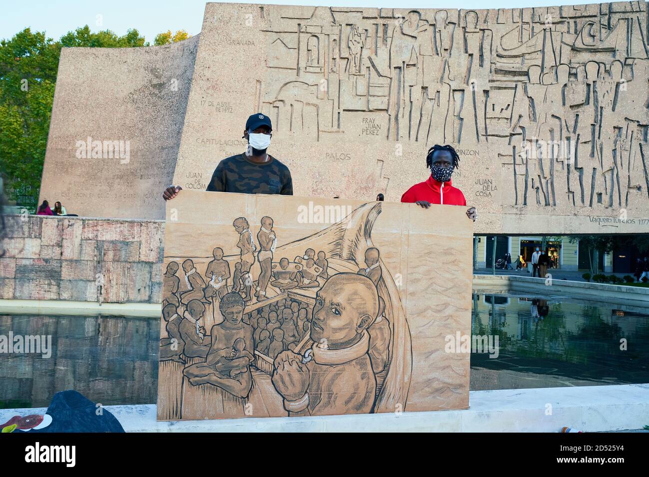 African slaves columbus hi-res stock photography and images - Alamy