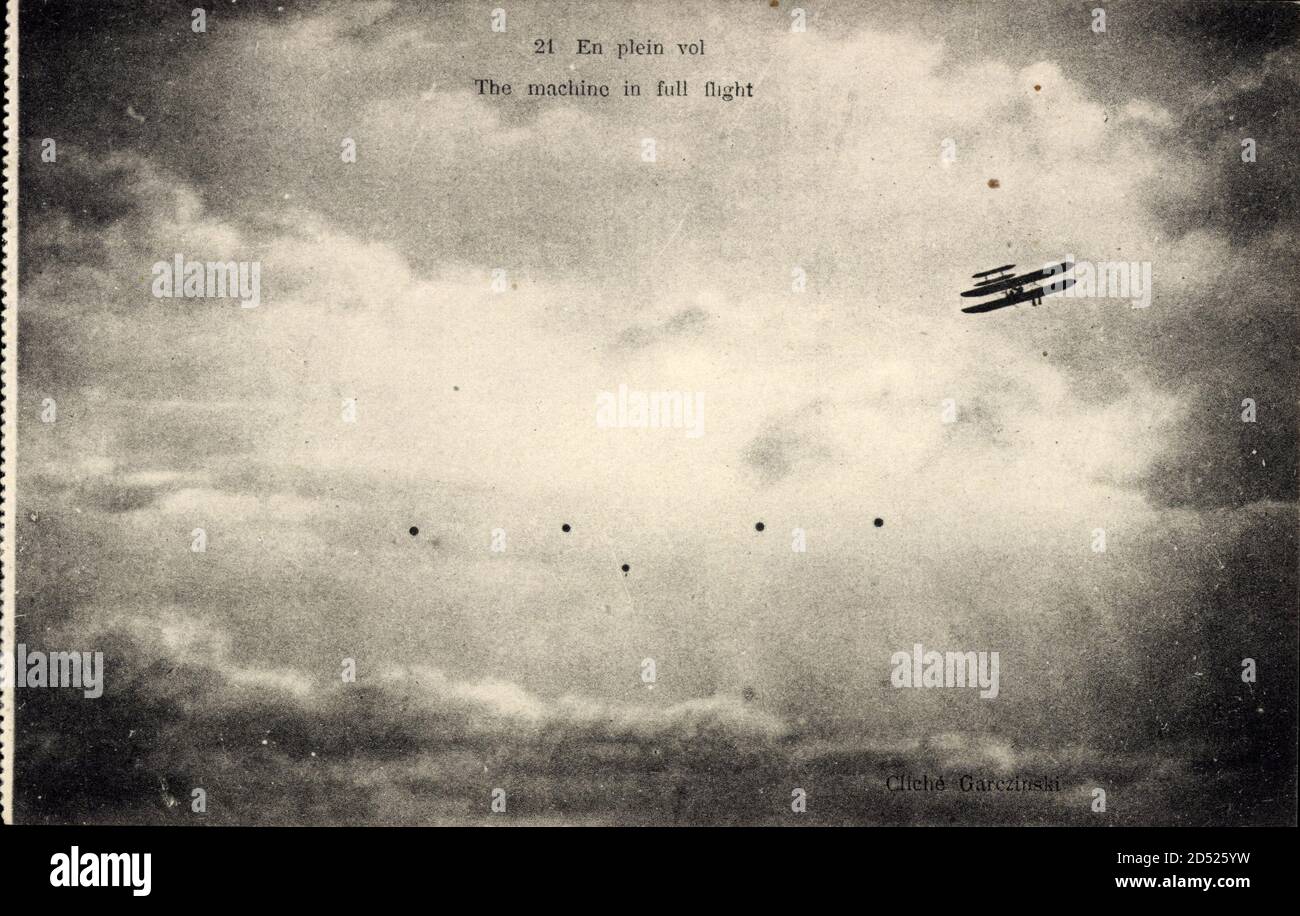 En Plein vol, The Machine in full flight, Flugzeug | usage worldwide ...
